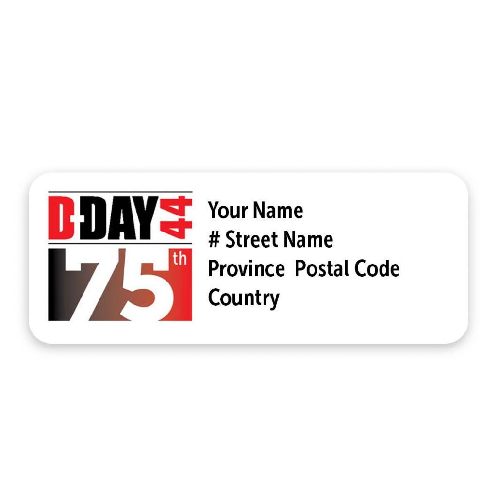 D-Day 75th Anniversary Mailing Labels (V.2) - Shop | Legion Magazine