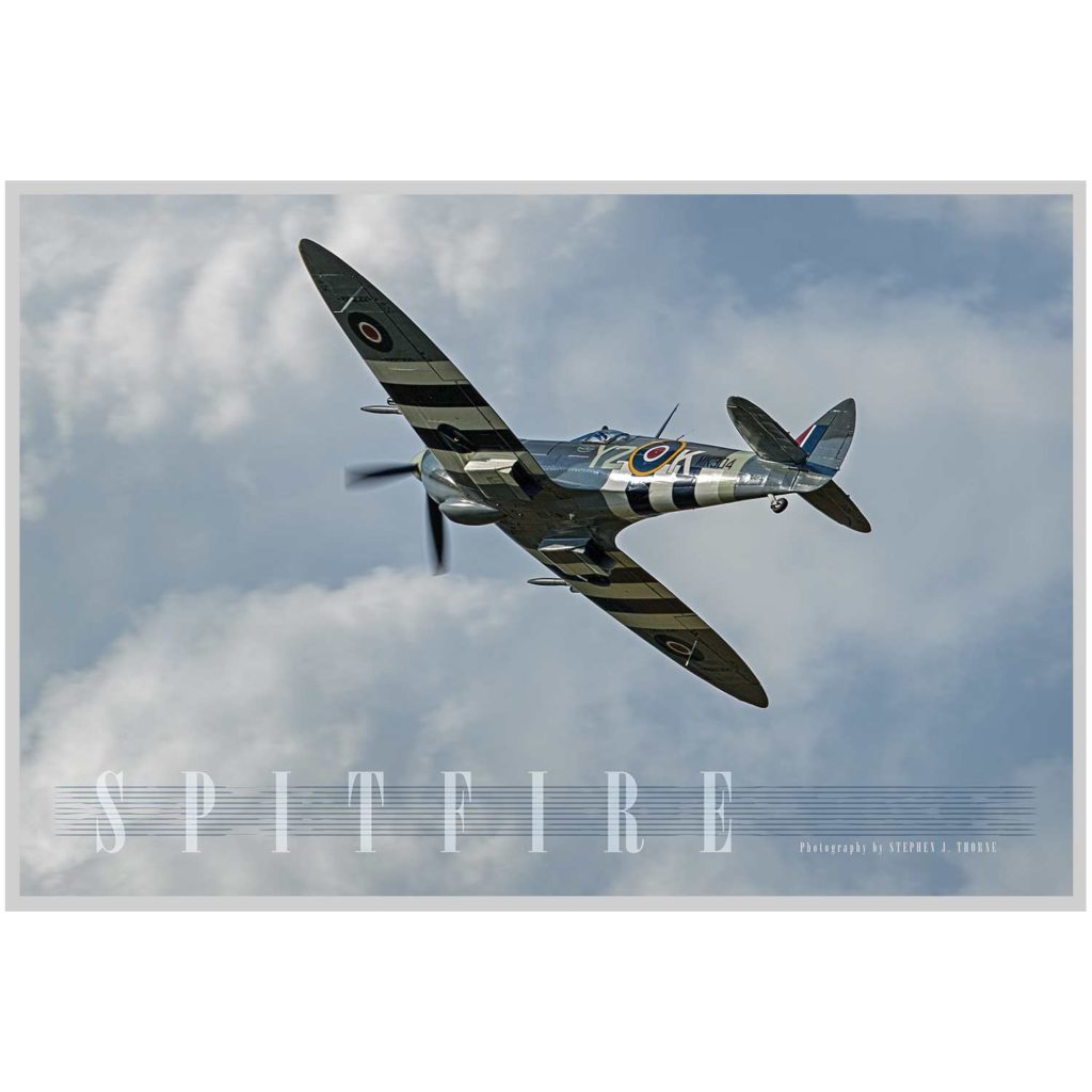 Vintage Warbirds Poster – Spitfire (V.2) - Shop | Legion Magazine