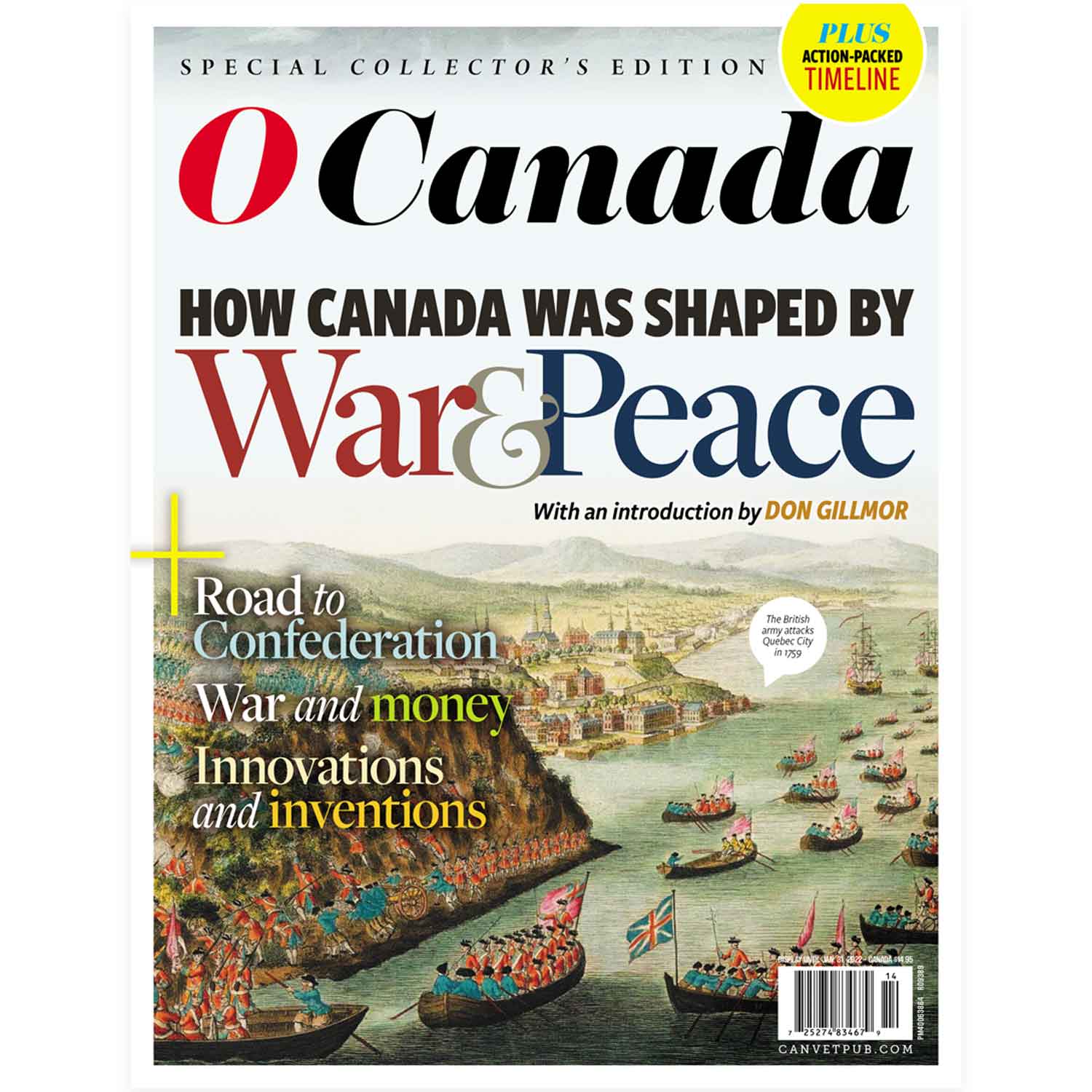 O Canada: How Canada was shaped by War & Peace - Shop | Legion Magazine