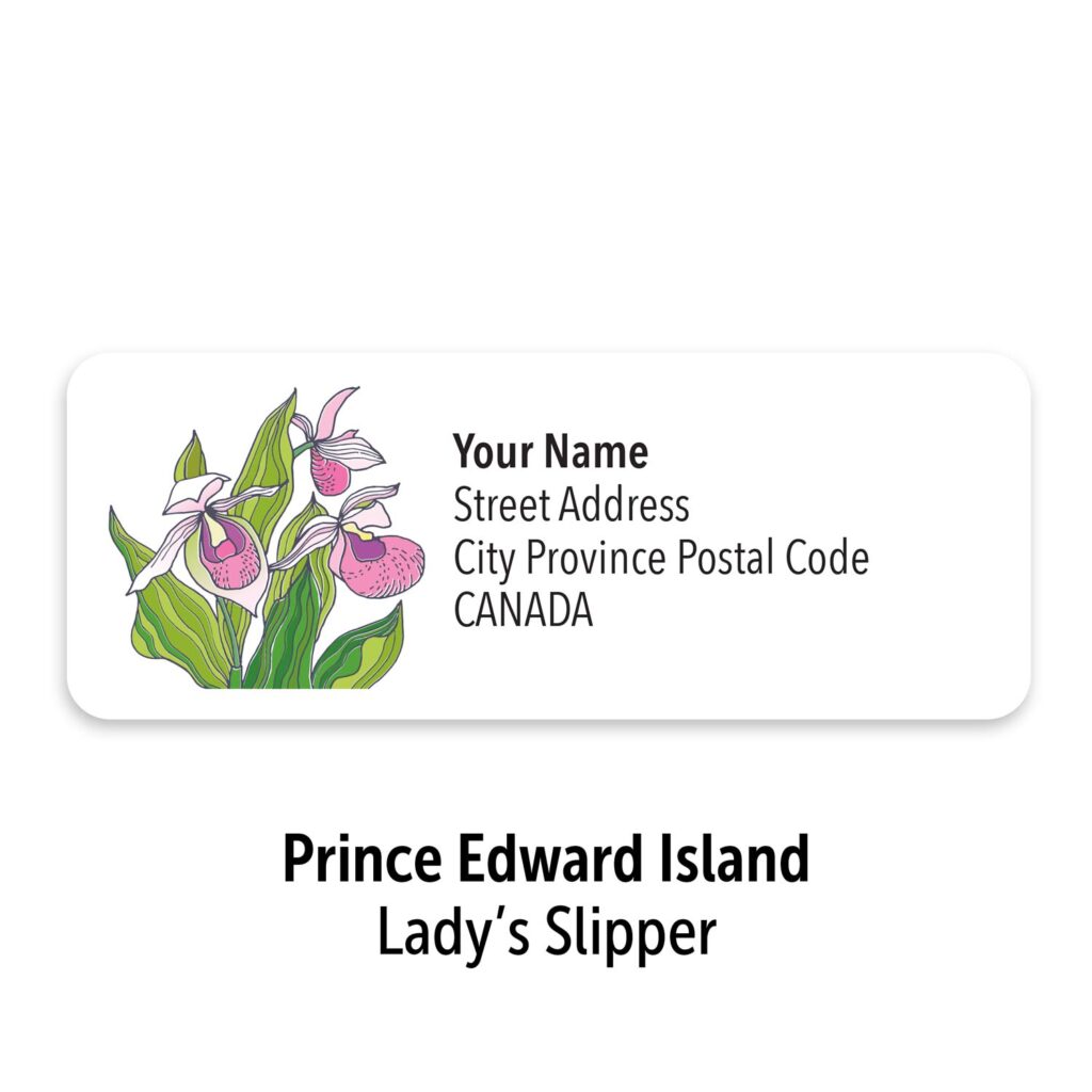 Canadian Floral Emblems Personalized Mailing Labels - Shop | Legion ...